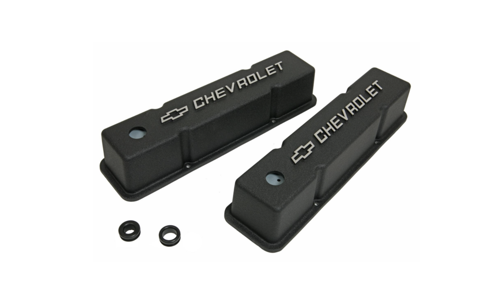 Summit Racing™ Logo Aluminum Ventilkåpor - CM Speedshop